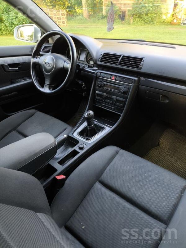 Audi A4 2004 in Balvi, with an engine capacity of 1.90 L and mileage of 337 thousand km for 1500 €, photo 5 on AUTOMOTO.COM.LV