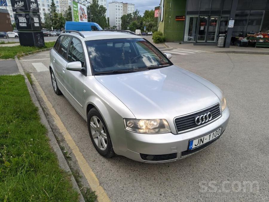 Audi A4 2004 in Riga, with an engine capacity of 1.90 L and mileage of 352 thousand km for 1550 €, photo 4 on AUTOMOTO.COM.LV