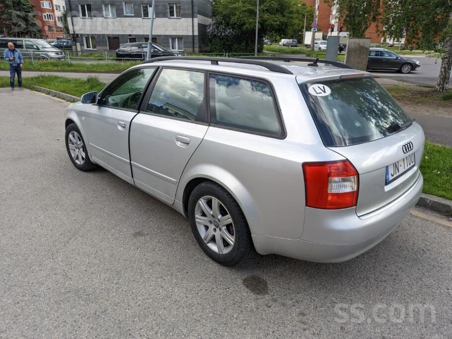 Audi A4 2004 in Riga, with an engine capacity of 1.90 L and mileage of 352 thousand km for 1550 €, photo 7 on AUTOMOTO.COM.LV
