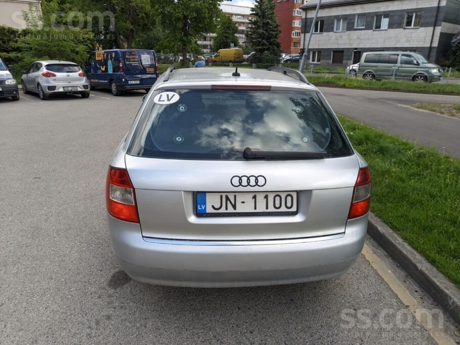 Audi A4 2004 in Riga, with an engine capacity of 1.90 L and mileage of 352 thousand km for 1550 €, photo 8 on AUTOMOTO.COM.LV
