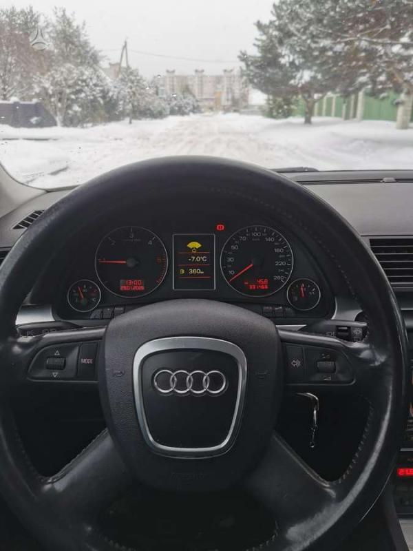 Audi A4 2005 in Kaunas, with an engine capacity of 1.97 L and mileage of 332 thousand km for 2550 €, photo 9 on AUTOMOTO.COM.LV
