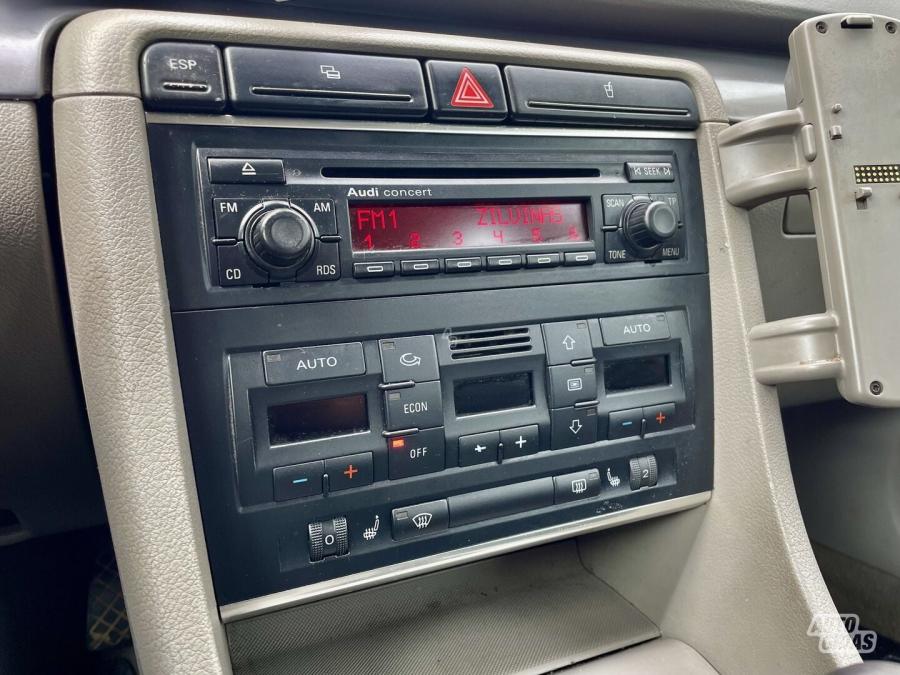 Audi A4 2005 Kauņa, ar dzinēja tilpumu 2.00 L un nobraukumu 303 tūkst. km par 2150 €, foto 19 vietnē AUTOMOTO.COM.LV