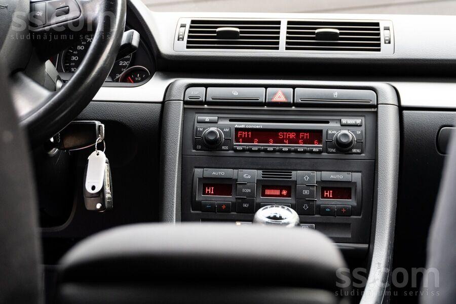 Audi A4 2005 Rīga, ar dzinēja tilpumu 2.50 L un nobraukumu 248 tūkst. km par 4290 €, foto 13 vietnē AUTOMOTO.COM.LV