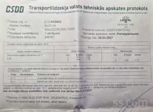 Audi A4 2005 Daugavpils, ar dzinēja tilpumu 1.90 L un nobraukumu 348 tūkst. km par 2150 €, foto 14 vietnē AUTOMOTO.COM.LV