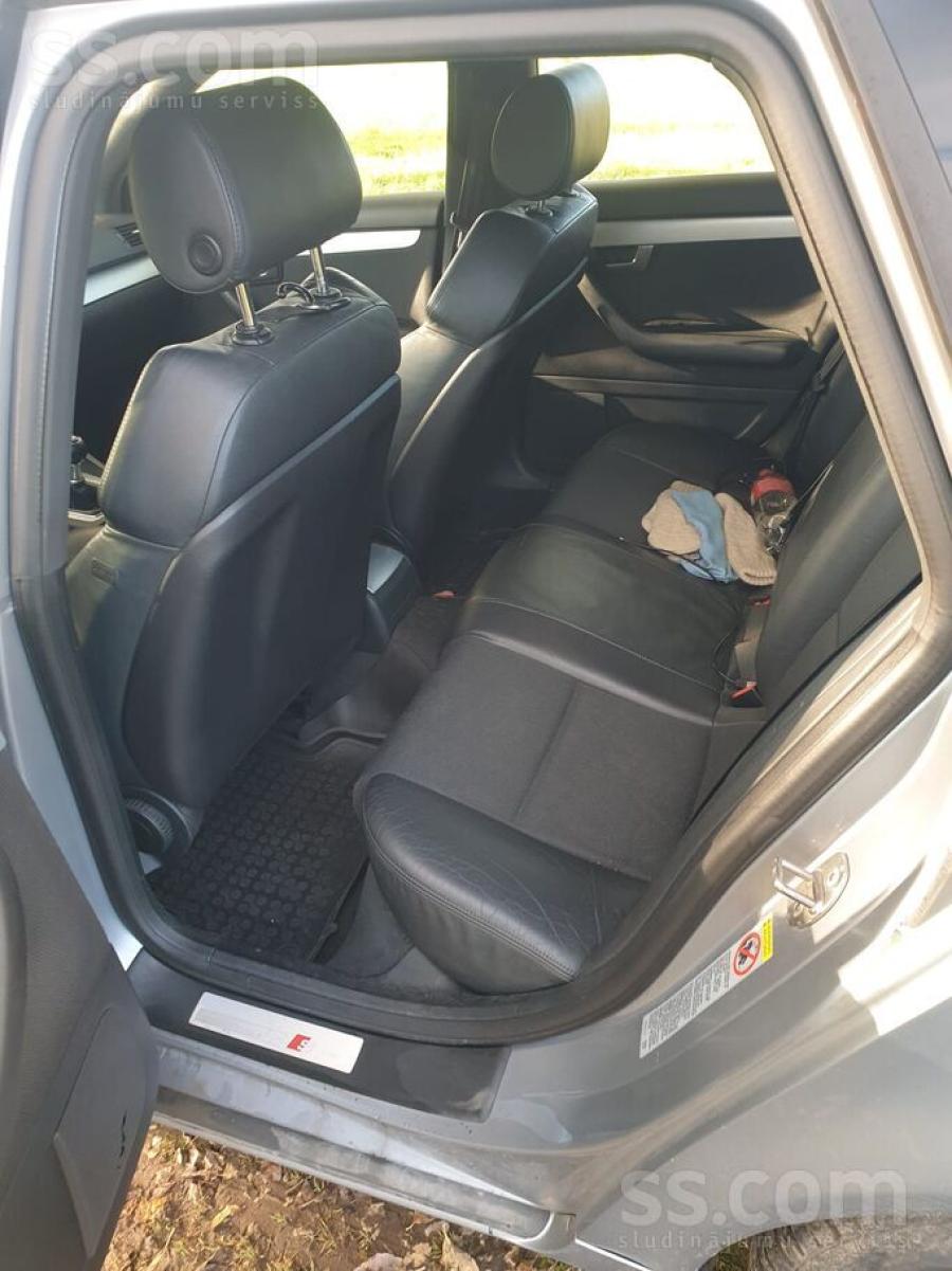 Audi A4 2005 in Riga, with an engine capacity of 3.00 L and mileage of 390 thousand km for 3190 €, photo 8 on AUTOMOTO.COM.LV