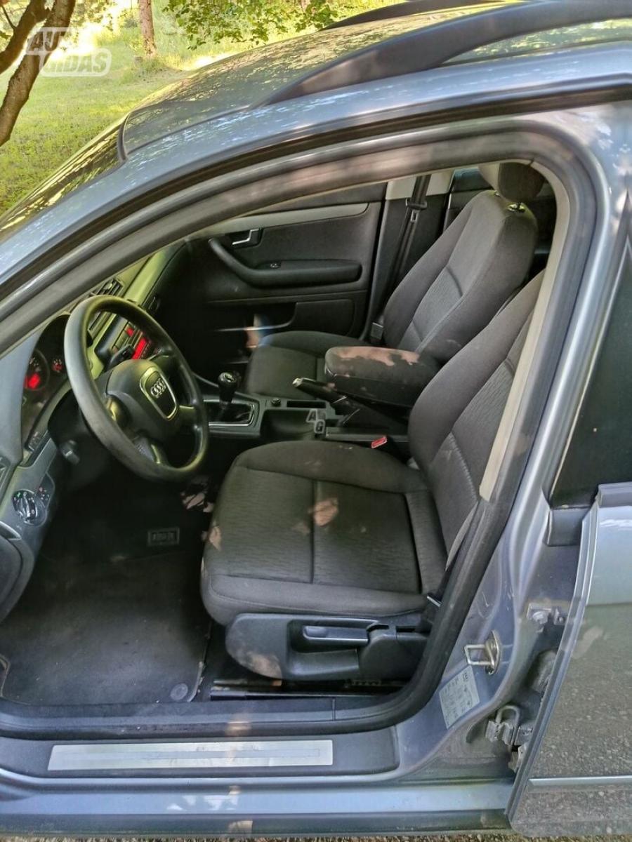Audi A4 2005 Prienai, ar dzinēja tilpumu 1.90 L un nobraukumu 316 tūkst. km par 1650 €, foto 7 vietnē AUTOMOTO.COM.LV