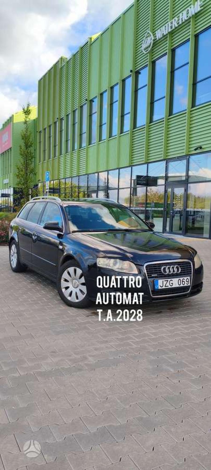 Audi A4 2005 in Vilnius, with an engine capacity of 3.00 L and mileage of 375 thousand km for 1150 €, photo 1 on AUTOMOTO.COM.LV