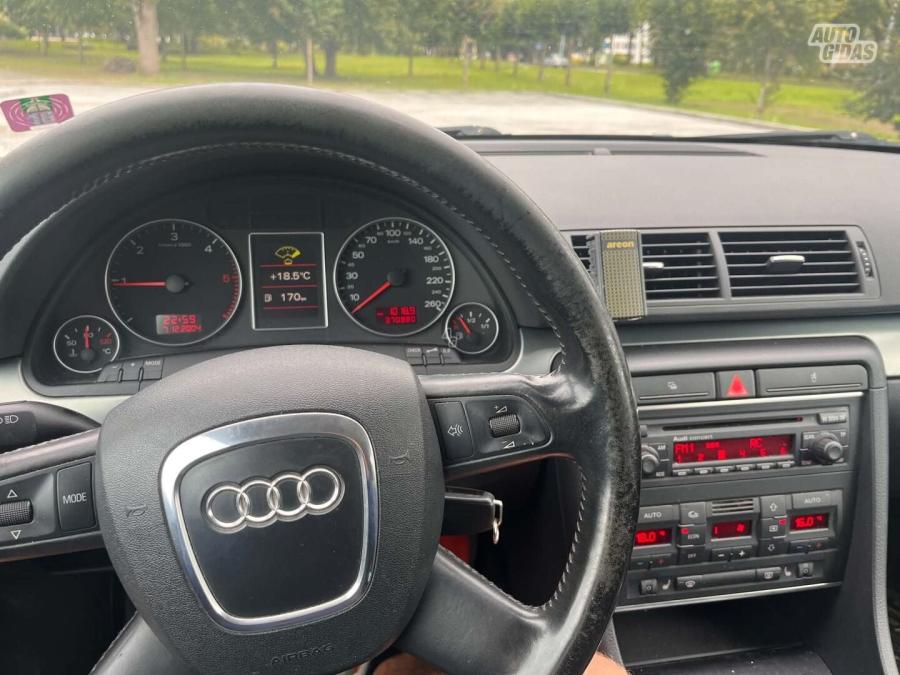 Audi A4 2005 Klaipėda, ar dzinēja tilpumu 2.00 L un nobraukumu 370 tūkst. km par 999 €, foto 8 vietnē AUTOMOTO.COM.LV