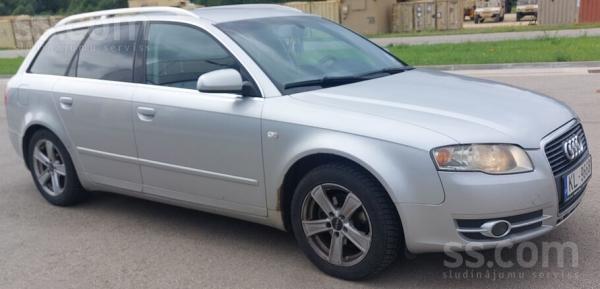 Audi A4 2006 Ogre, ar dzinēja tilpumu 2.00 L un nobraukumu 371 tūkst. km par 2800 €, foto 1 vietnē AUTOMOTO.COM.LV