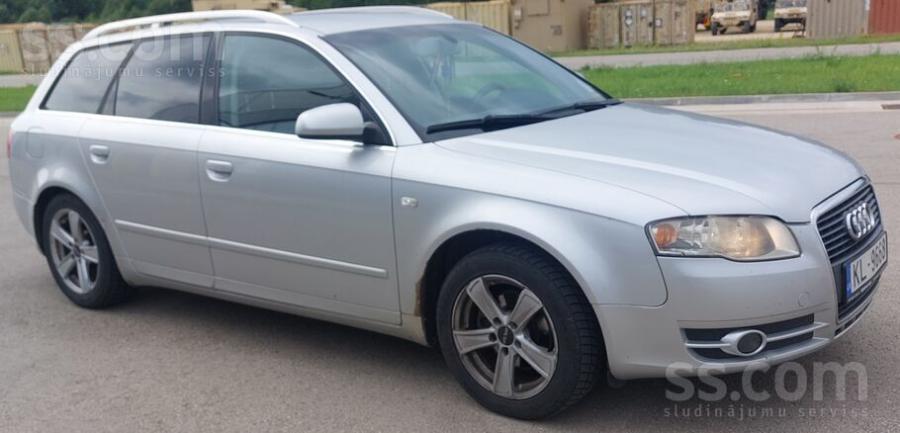 Audi A4 2006 Ogre, ar dzinēja tilpumu 2.00 L un nobraukumu 371 tūkst. km par 2800 €, foto 1 vietnē AUTOMOTO.COM.LV
