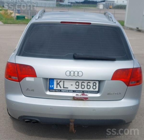 Audi A4 2006 Ogre, ar dzinēja tilpumu 2.00 L un nobraukumu 371 tūkst. km par 2800 €, foto 2 vietnē AUTOMOTO.COM.LV