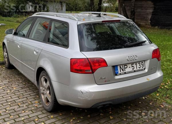 Audi A4 2006 in Valmiera, with an engine capacity of 2.00 L and mileage of 281 thousand km for 1900 €, photo 4 on AUTOMOTO.COM.LV