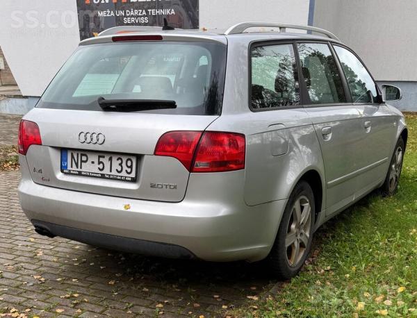 Audi A4 2006 in Valmiera, with an engine capacity of 2.00 L and mileage of 281 thousand km for 1900 €, photo 5 on AUTOMOTO.COM.LV