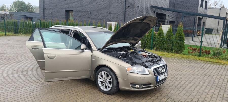 Audi A4 2006 in Vilnius, with an engine capacity of 1.90 L and mileage of 324 thousand km for 2500 €, photo 14 on AUTOMOTO.COM.LV