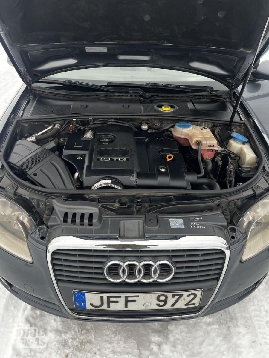 Audi A4 2006 in Elektrenai, with an engine capacity of 1.90 L and mileage of 370 thousand km for 2650 €, photo 11 on AUTOMOTO.COM.LV