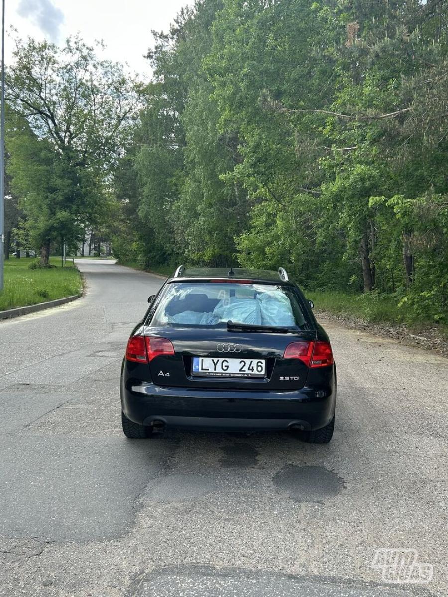 Audi A4 2006 in Vilnius, with an engine capacity of 2.50 L and mileage of 315 thousand km for 1550 €, photo 6 on AUTOMOTO.COM.LV