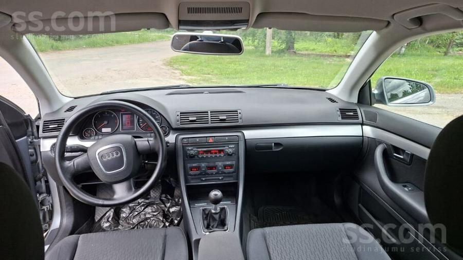 Audi A4 2006 Rīga, ar dzinēja tilpumu 2.00 L un nobraukumu 343 tūkst. km par 3150 €, foto 6 vietnē AUTOMOTO.COM.LV
