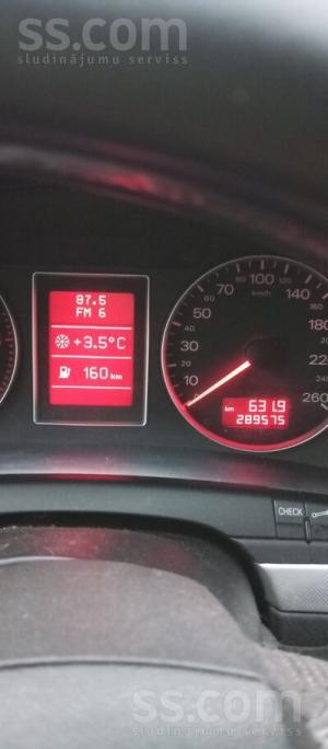 Ауди А4 2006 в Даугавпилс, объемом двигателя 2.70 л и пробегом 0 тыс. км за 2300 €, фото 8 на AUTOMOTO.COM.LV