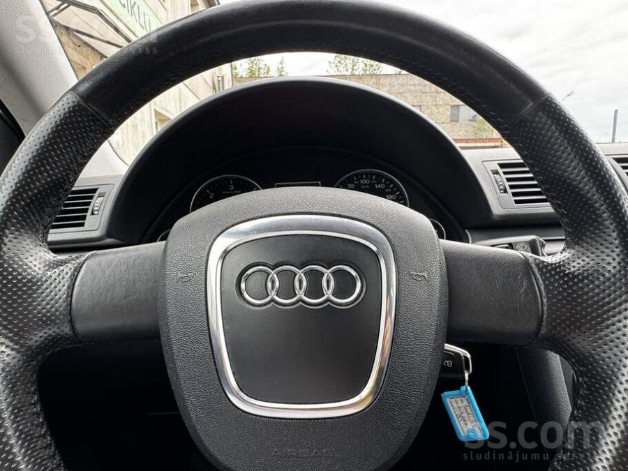 Audi A4 2006 in Daugavpils, with an engine capacity of 2.00 L and mileage of 0 thousand km for 4690 €, photo 17 on AUTOMOTO.COM.LV