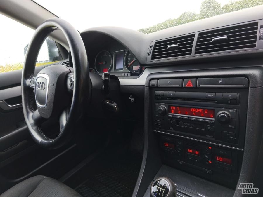 Audi A4 2006 in Kaunas, with an engine capacity of 2.70 L and mileage of 405 thousand km for 1450 €, photo 15 on AUTOMOTO.COM.LV