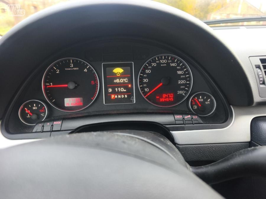 Audi A4 2006 in Ignalina, with an engine capacity of 2.00 L and mileage of 395 thousand km for 1650 €, photo 7 on AUTOMOTO.COM.LV