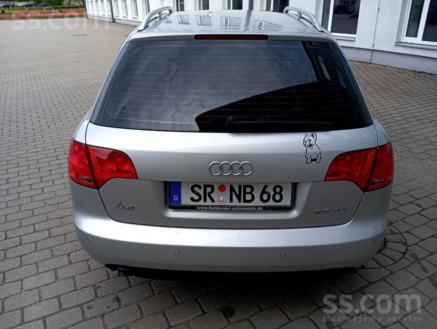 Audi A4 2007 Balvi, ar dzinēja tilpumu 2.00 L un nobraukumu 279 tūkst. km par 870 €, foto 8 vietnē AUTOMOTO.COM.LV