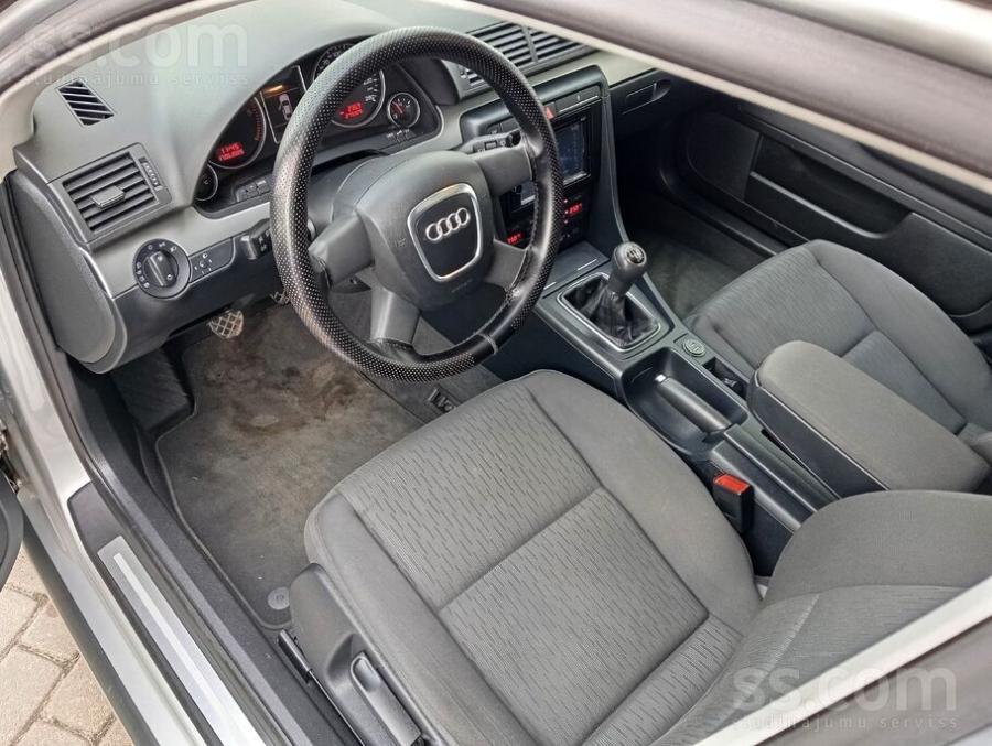 Audi A4 2007 Balvi, ar dzinēja tilpumu 2.00 L un nobraukumu 279 tūkst. km par 870 €, foto 13 vietnē AUTOMOTO.COM.LV
