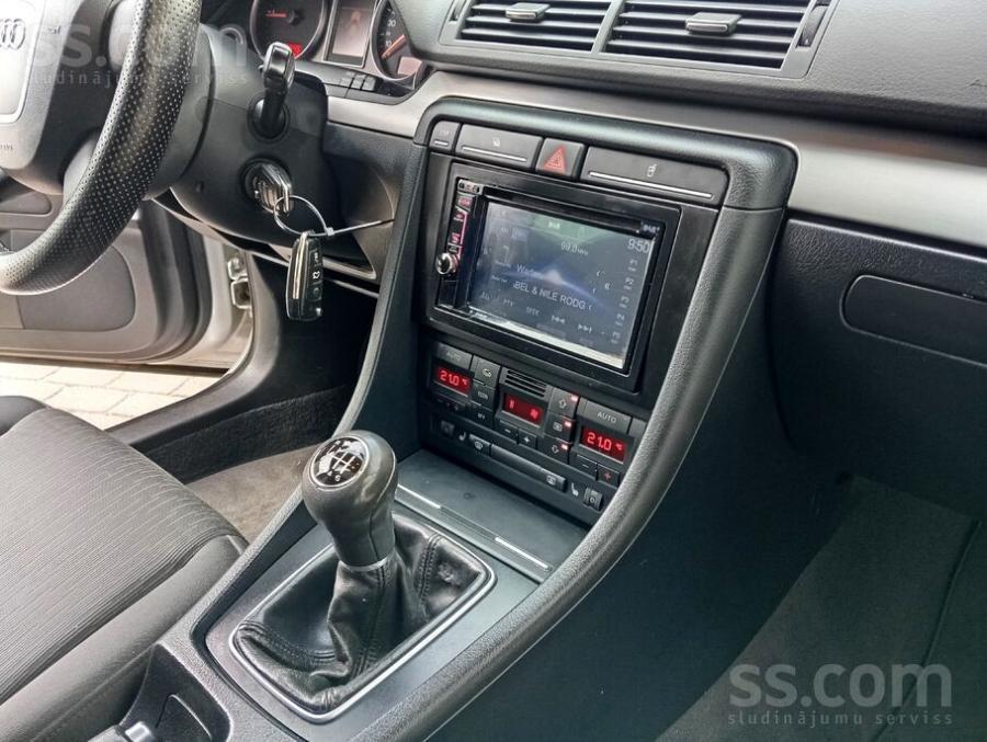 Audi A4 2007 Balvi, ar dzinēja tilpumu 2.00 L un nobraukumu 279 tūkst. km par 870 €, foto 16 vietnē AUTOMOTO.COM.LV