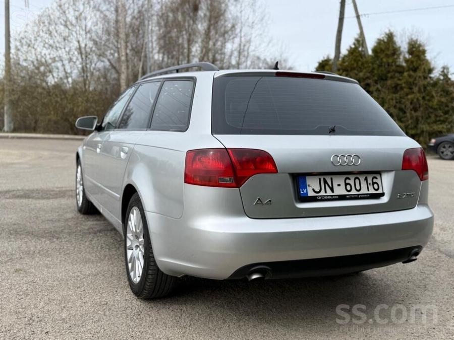 Audi A4 2007 in Riga, with an engine capacity of 2.70 L and mileage of 372 thousand km for 2300 €, photo 3 on AUTOMOTO.COM.LV