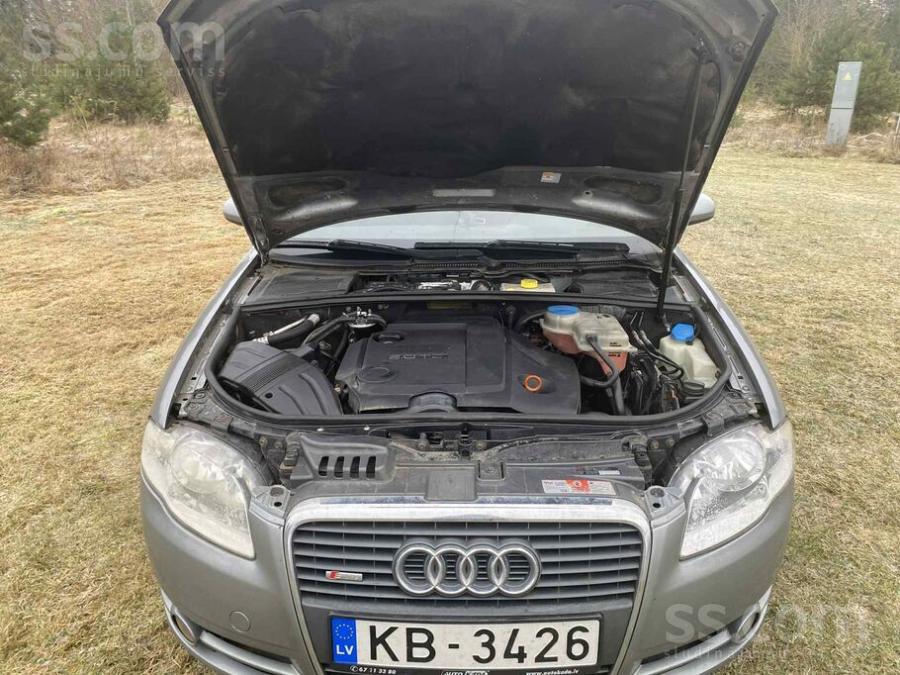 Audi A4 2007 in Daugavpils, with an engine capacity of 2.00 L and mileage of 377 thousand km for 2100 €, photo 5 on AUTOMOTO.COM.LV