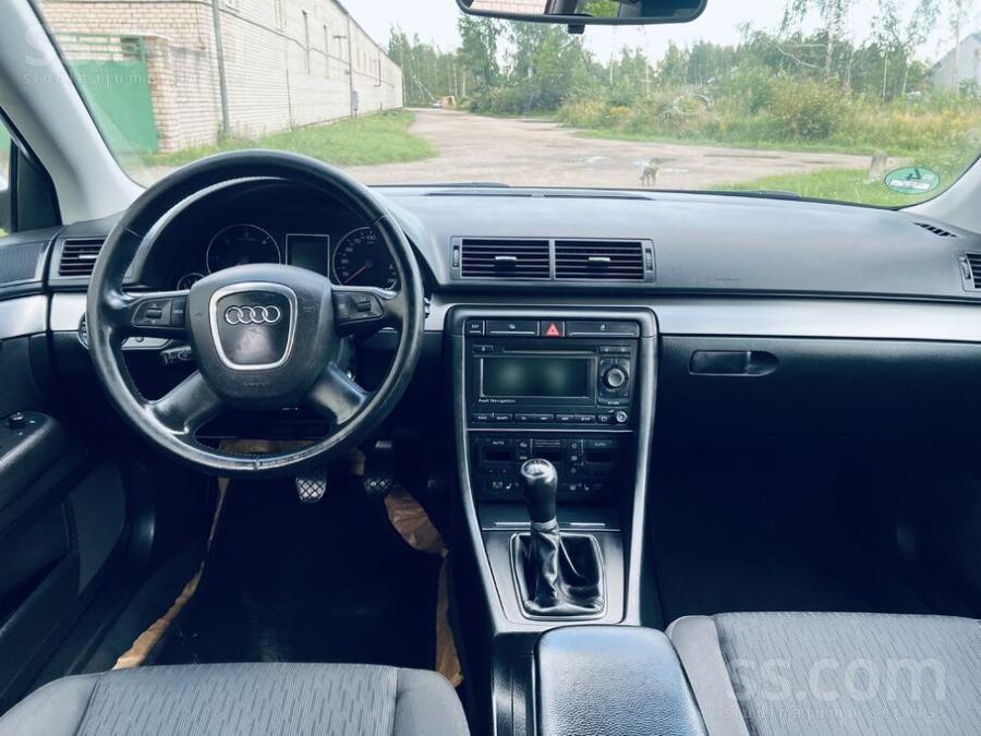 Audi A4 2007 Daugavpils, ar dzinēja tilpumu 1.90 L un nobraukumu 280 tūkst. km par 3499 €, foto 17 vietnē AUTOMOTO.COM.LV