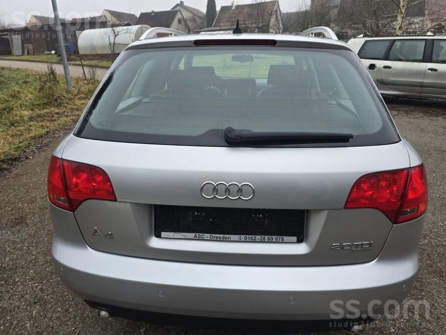 Audi A4 2007 in Ludza, with an engine capacity of 2.00 L and mileage of 297 thousand km for 4100 €, photo 12 on AUTOMOTO.COM.LV