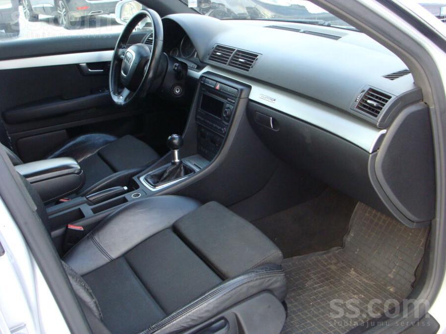 Audi A4 2007 in Riga, with an engine capacity of 3.00 L and mileage of 0 thousand km for 3000 €, photo 10 on AUTOMOTO.COM.LV