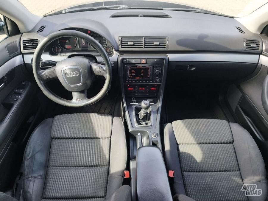 Audi A4 2007 in Vilnius, with an engine capacity of 2.00 L and mileage of 372 thousand km for 2250 €, photo 14 on AUTOMOTO.COM.LV