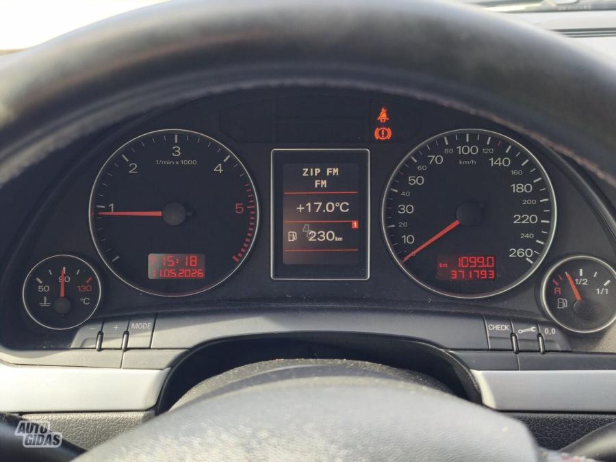 Audi A4 2007 in Vilnius, with an engine capacity of 2.00 L and mileage of 372 thousand km for 2250 €, photo 19 on AUTOMOTO.COM.LV