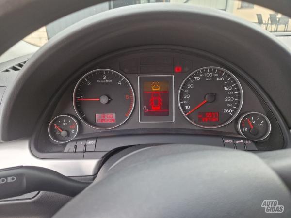Audi A4 2007 in Alytus, with an engine capacity of 1.90 L and mileage of 297 thousand km for 1550 €, photo 10 on AUTOMOTO.COM.LV