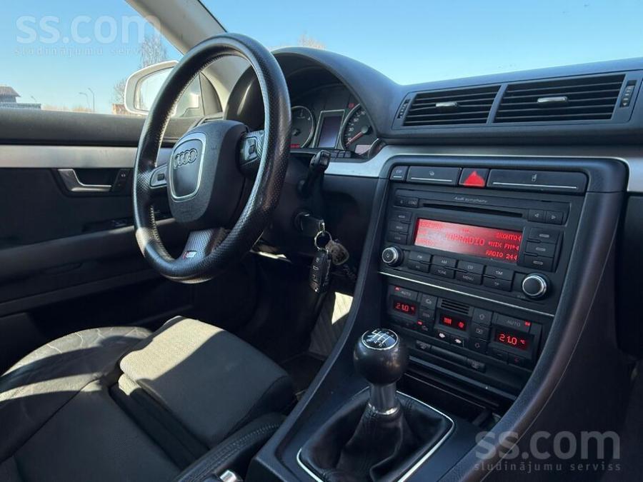 Audi A4 2007 Bauska, ar dzinēja tilpumu 2.00 L un nobraukumu 0 tūkst. km par 4150 €, foto 13 vietnē AUTOMOTO.COM.LV