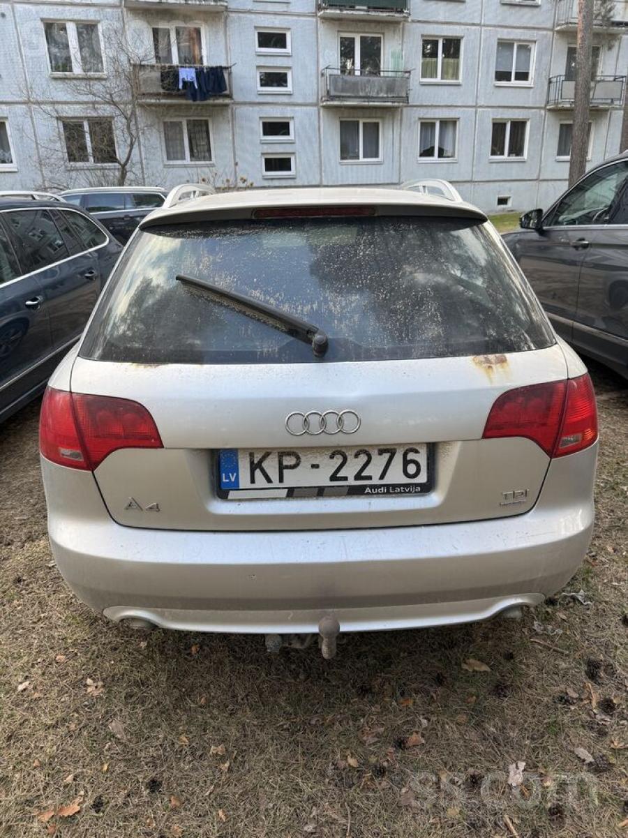 Ауди А4 2007 в Рига, объемом двигателя 2.00 л и пробегом 411 тыс. км за 1600 €, фото 6 на AUTOMOTO.COM.LV