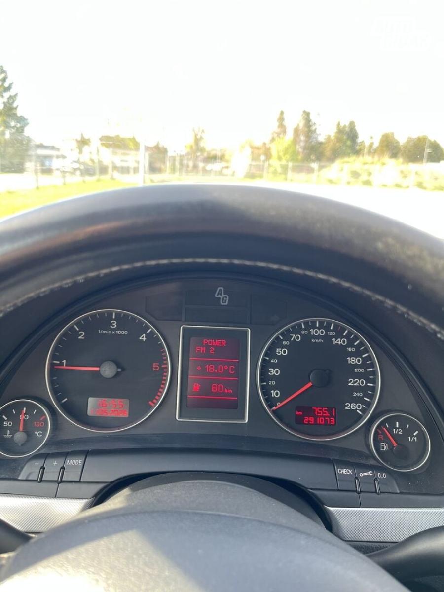 Audi A4 2007 in Kretinga, with an engine capacity of 2.00 L and mileage of 291 thousand km for 2500 €, photo 11 on AUTOMOTO.COM.LV