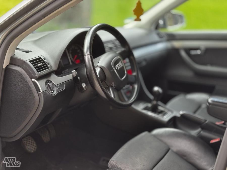 Audi A4 2007 in Vilnius, with an engine capacity of 1.90 L and mileage of 279 thousand km for 1900 €, photo 8 on AUTOMOTO.COM.LV