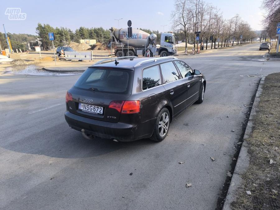 Audi A4 2007 Viļņa, ar dzinēja tilpumu 2.70 L un nobraukumu 382 tūkst. km par 1500 €, foto 5 vietnē AUTOMOTO.COM.LV