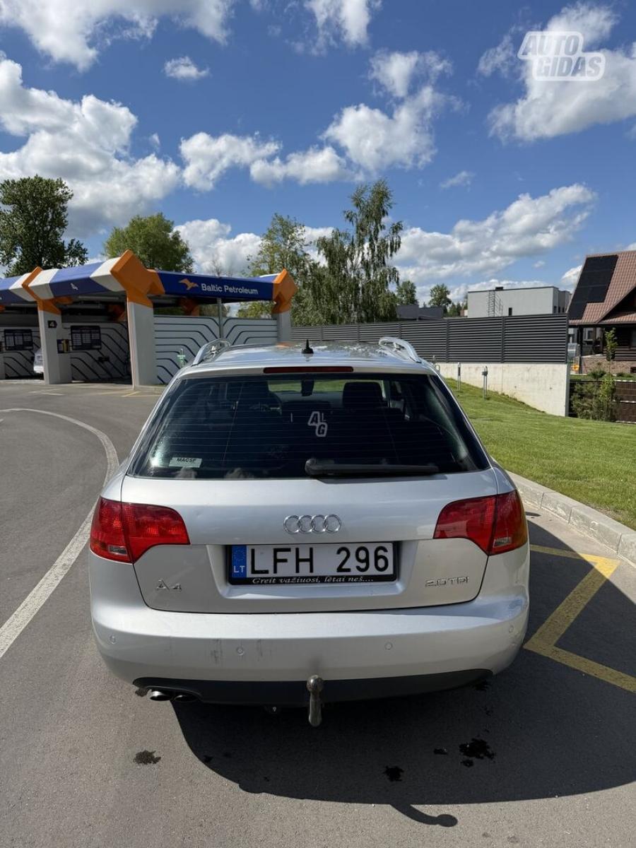 Audi A4 2007 in Vilnius, with an engine capacity of 2.00 L and mileage of 374 thousand km for 2650 €, photo 7 on AUTOMOTO.COM.LV