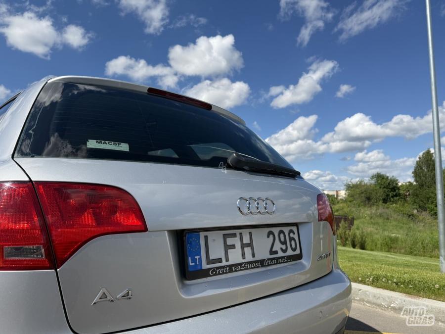 Audi A4 2007 in Vilnius, with an engine capacity of 2.00 L and mileage of 374 thousand km for 2650 €, photo 25 on AUTOMOTO.COM.LV