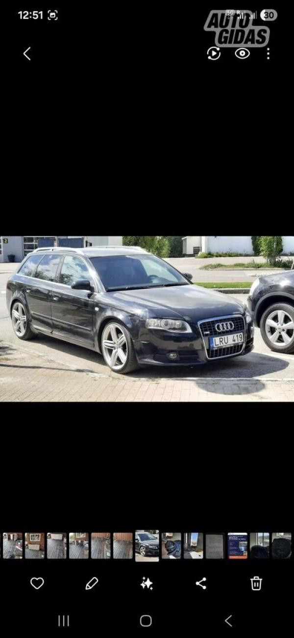 Audi A4 2007 in Ariogala, with an engine capacity of 2.00 L and mileage of 320 thousand km for 1300 €, photo 6 on AUTOMOTO.COM.LV