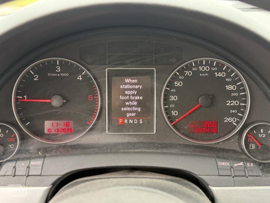 Audi A4 2007 in Kaunas, with an engine capacity of 2.00 L and mileage of 247 thousand km for 2000 €, photo 17 on AUTOMOTO.COM.LV