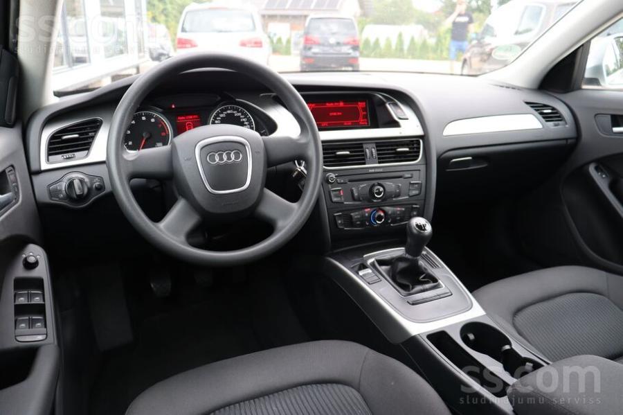 Audi A4 2008 in Gulbene, with an engine capacity of 1.80 L and mileage of 0 thousand km for 6490 €, photo 10 on AUTOMOTO.COM.LV