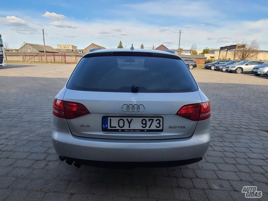 Audi A4 2008 in Marijampole, with an engine capacity of 2.00 L and mileage of 349 thousand km for 3950 €, photo 6 on AUTOMOTO.COM.LV
