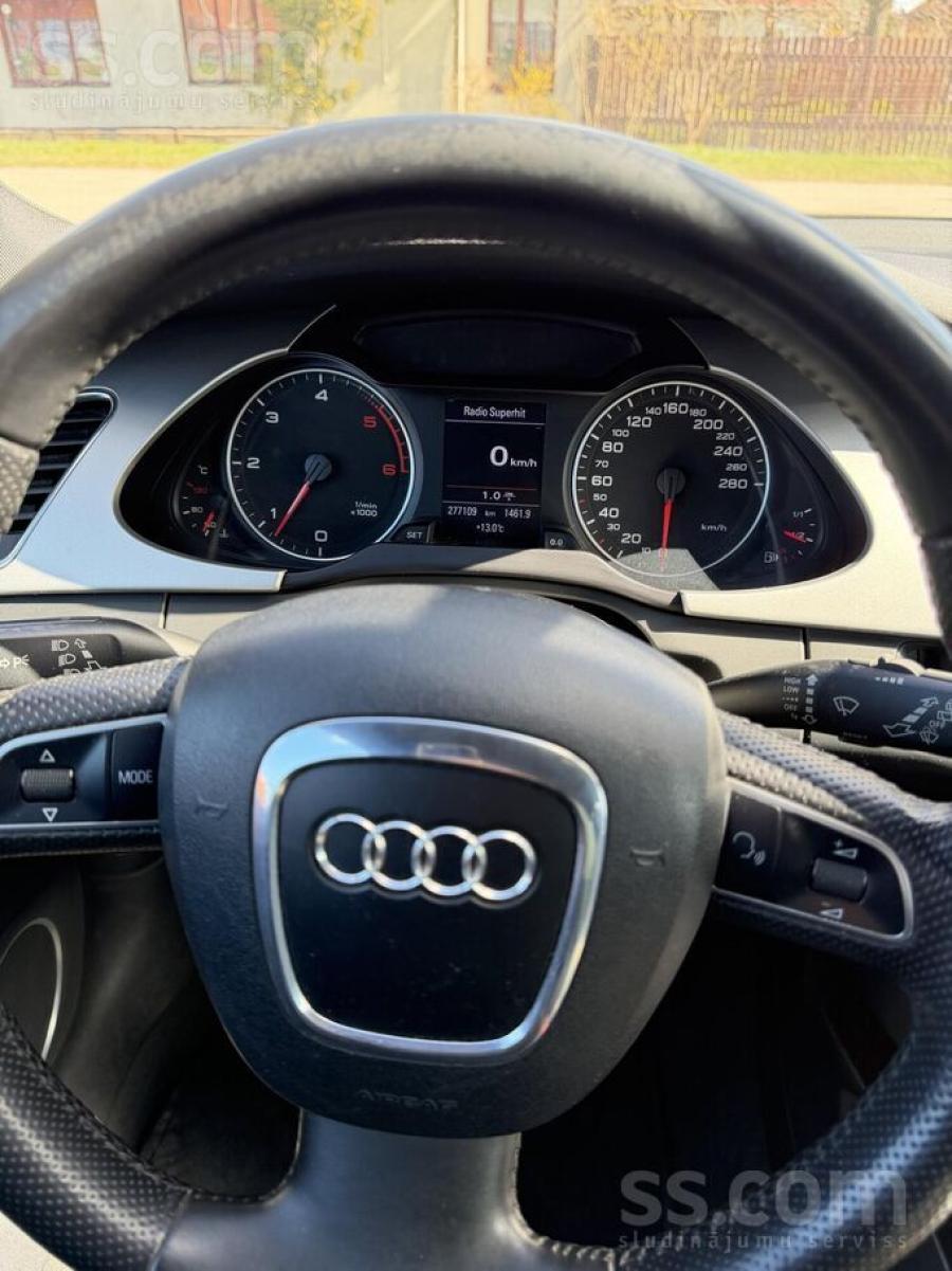 Audi A4 2008 Ventspils, ar dzinēja tilpumu 3.00 L un nobraukumu 277 tūkst. km par 6590 €, foto 23 vietnē AUTOMOTO.COM.LV