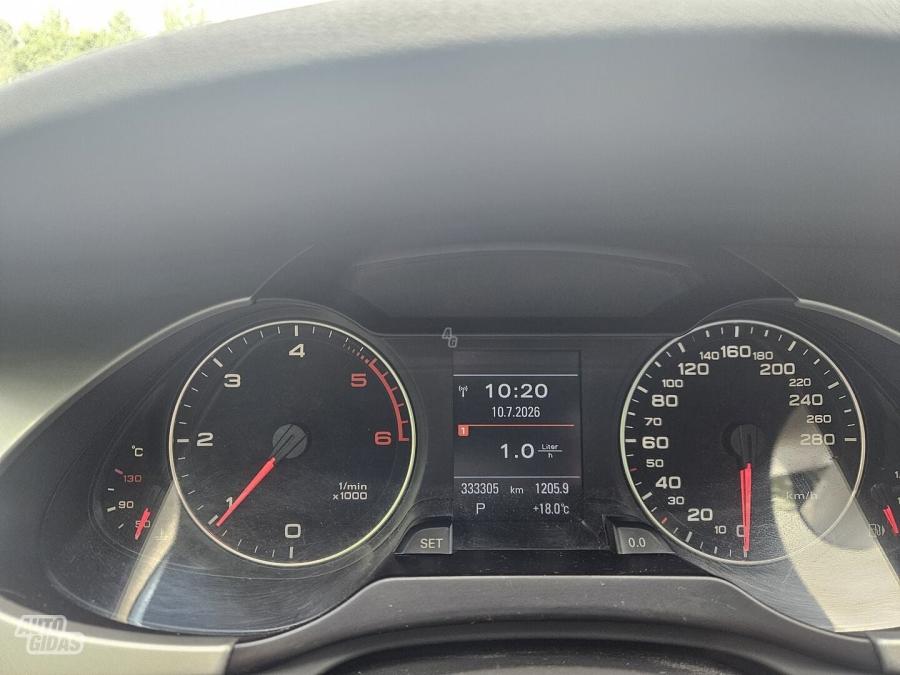 Audi A4 2008 Visaginas, ar dzinēja tilpumu 2.00 L un nobraukumu 338 tūkst. km par 3300 €, foto 12 vietnē AUTOMOTO.COM.LV