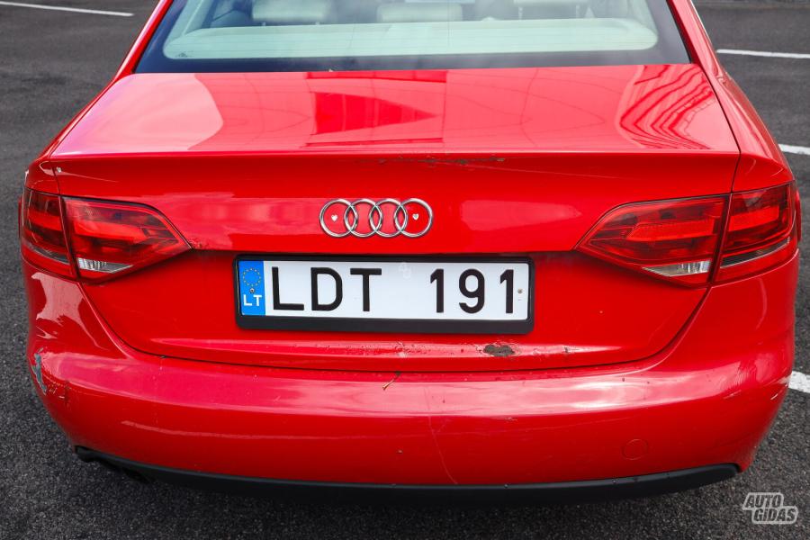 Audi A4 2008 in Vilnius, with an engine capacity of 1.80 L and mileage of 278 thousand km for 3299 €, photo 9 on AUTOMOTO.COM.LV